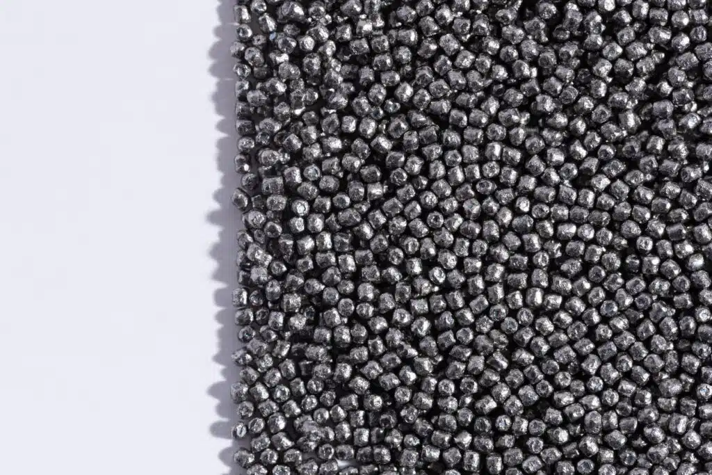 Cut Wire: Metallic Shot Peening and Cleaning