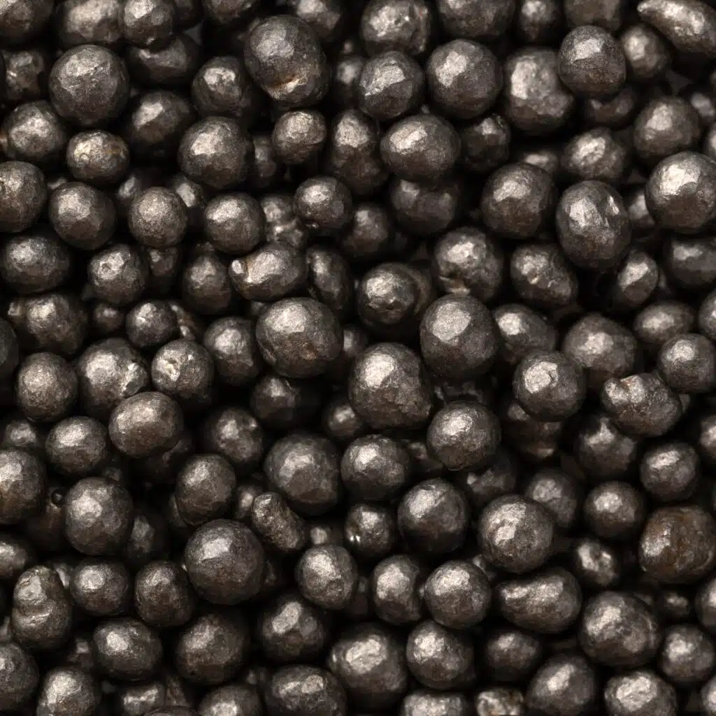 Stainless steel shot abrasive media and grit