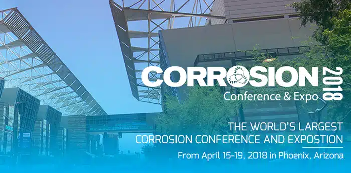 Corrosion trade show conference Arizona 2018