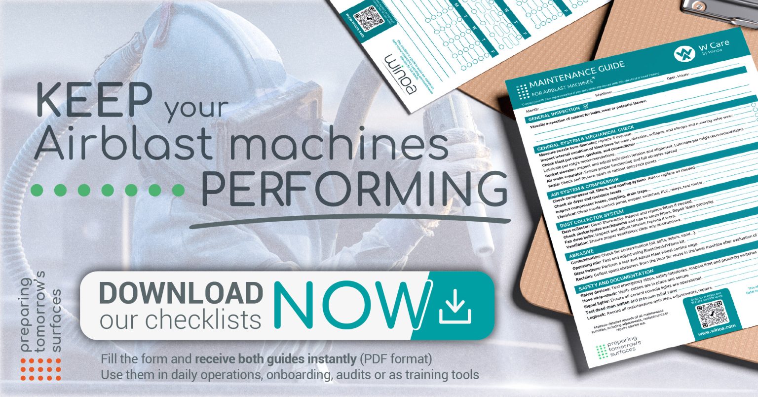 Airblast Daily & Monthly Maintenance Checklist | Winoa